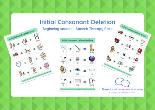Initial Sound Deletion | Speech and Language