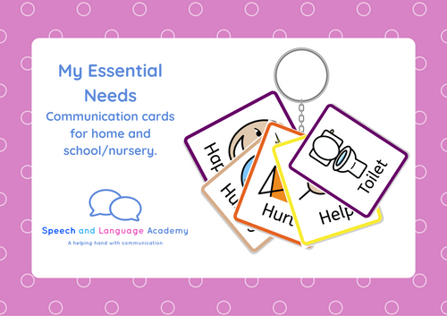 My Needs - Communication Aid | Speech and Language