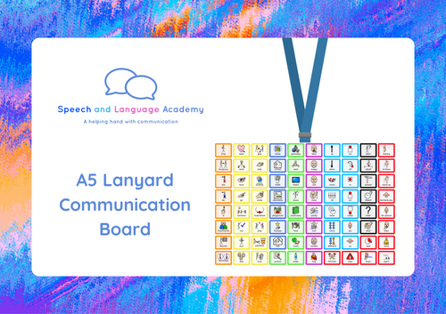 Lanyard Communication Aid | Speech and Language