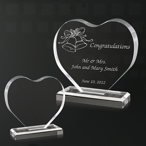 Heart Shaped Award A878 | NEW STAR TROPHY
