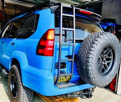 Gx 470 rear curved ladder | NashFabCo