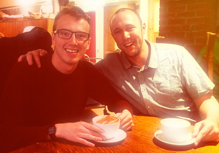 COMEDIANS GETTING LATTES | Eric Rushton