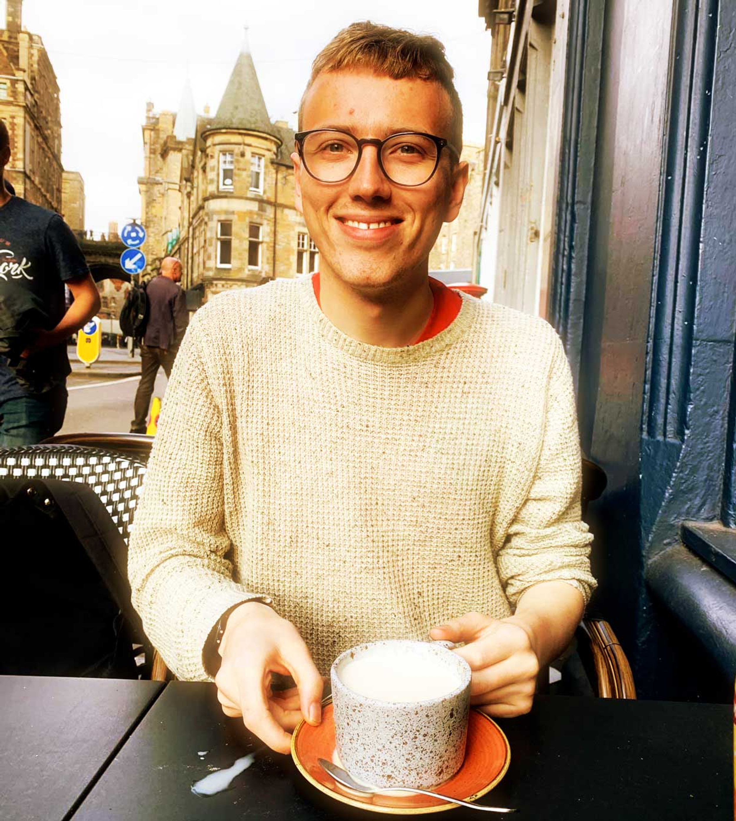 Comedians getting Chai Lattes S2 | Eric Rushton