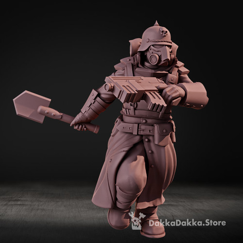 Free STL: 2nd Death Division commander | DakkaDakka.Store