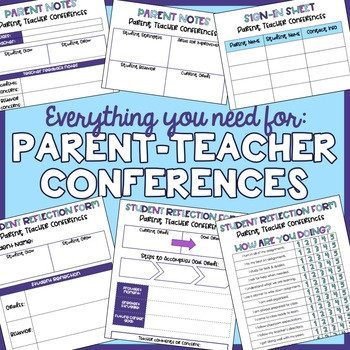 Parent Teacher Conference Resources | East Nash Teacher