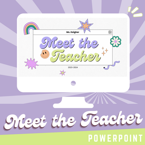 Meet the Teacher Presentation Template | East Nash Teacher