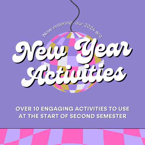 Start of Second Semester Resource Bundle | East Nash Teacher