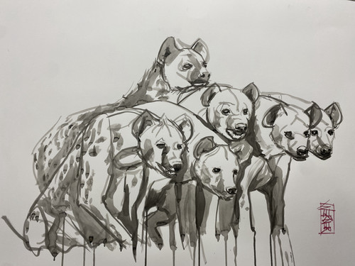 Hyena Study #2 | WernerSmith.com