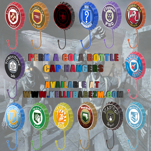 Perk a cola bottle cap hangers | kelliibabezm