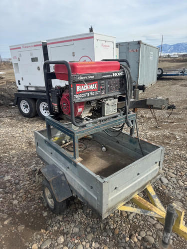 Cart mounted 700 watt generator | OJP Rentals