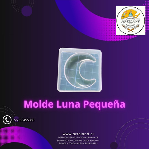 Molde Luna Pequeña | www.arteland.cl