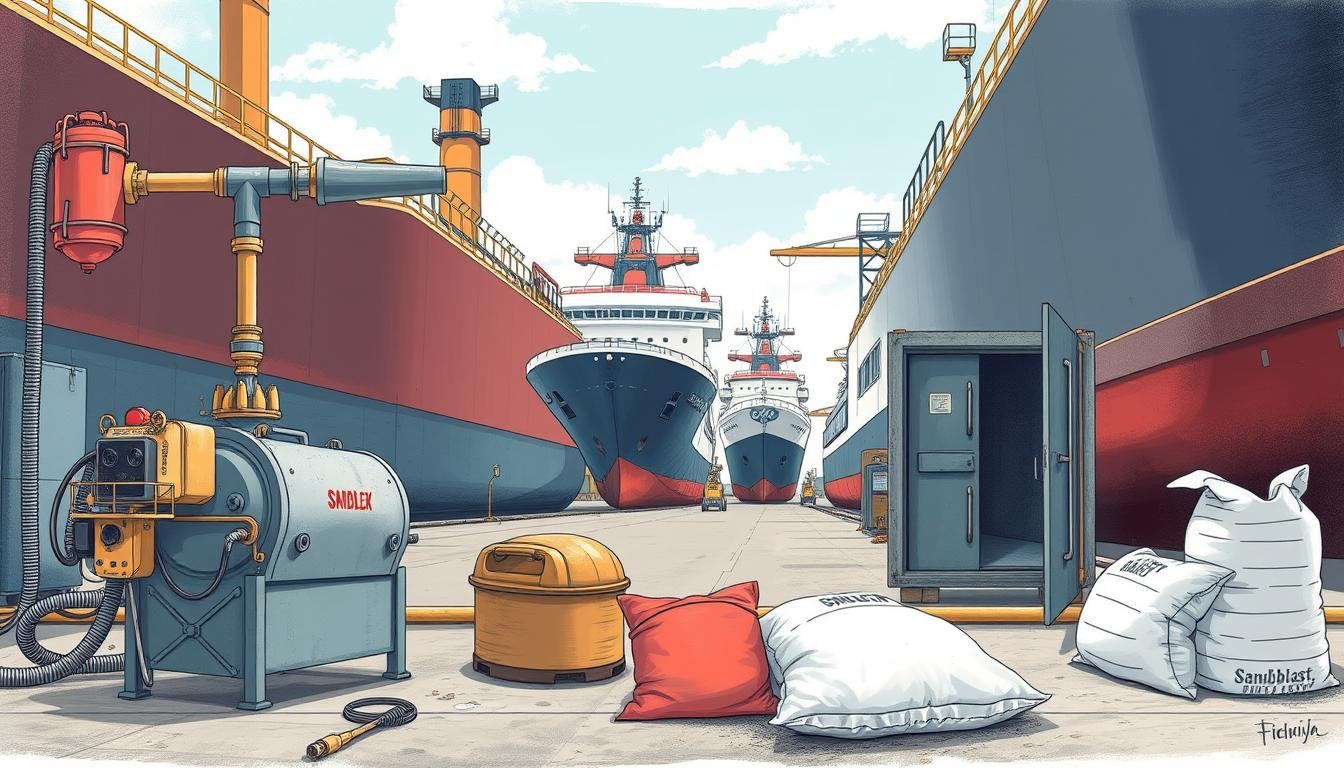 From SA1 to SA2.5: Demystifying Sandblasting Standards on Ship Hull