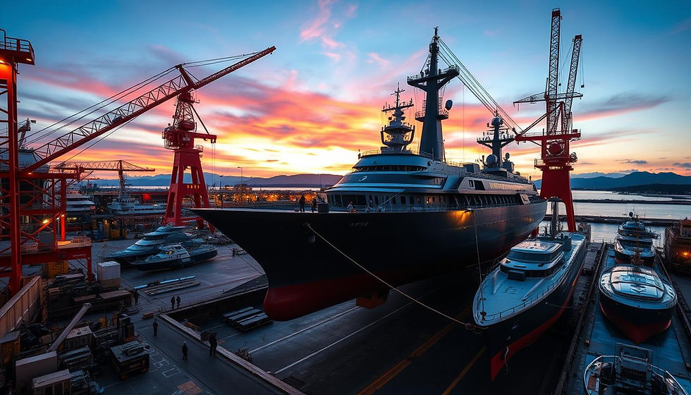 Top 10 Maritime Nations Leading the Shipbuilding Industry