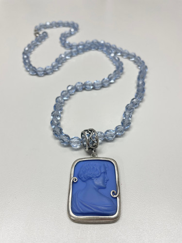 Bobbi French Blue Cameo | Extasia Jewelry