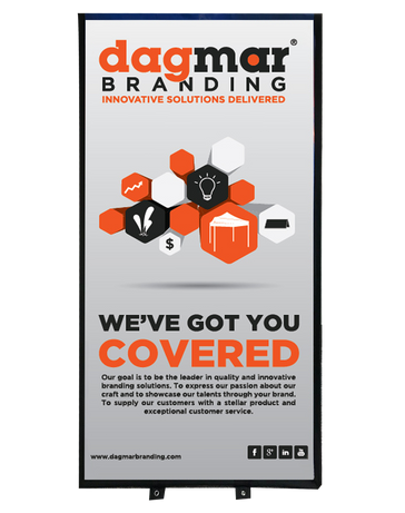 Outdoor Banner Stand A-Frame | Dagmar