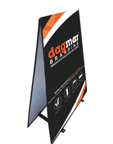 Outdoor Banner Stand A-Frame | Dagmar