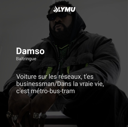 Damso : Ses meilleures Punchlines et Citations | Lymu