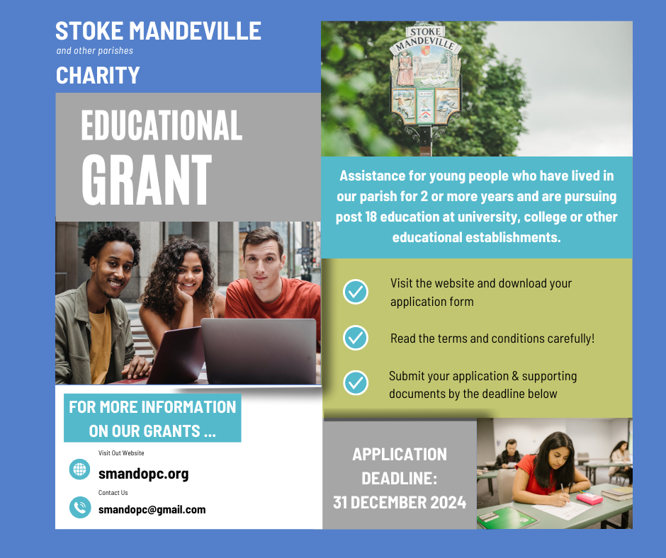 Educational Grants for 2025/26 are now available