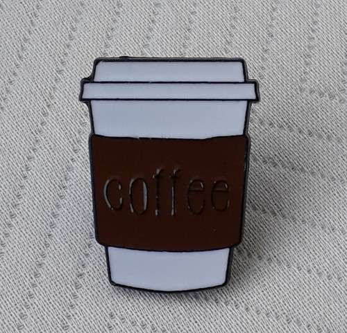 Coffee Cup Pin | Lochanside Alpacas