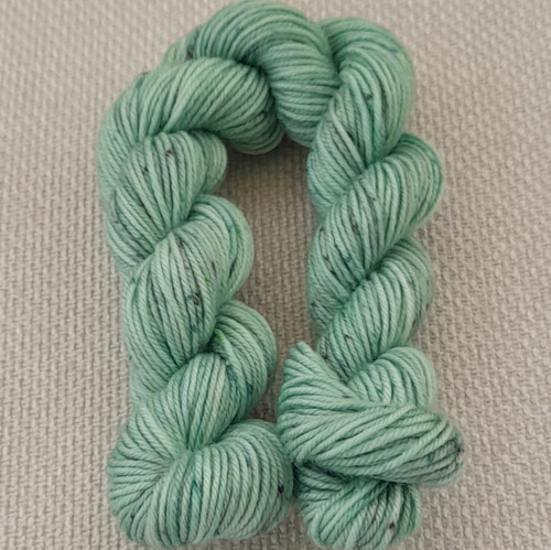 Mint Ice Cream 25gm Mini Hank 4ply | Lochanside Alpacas