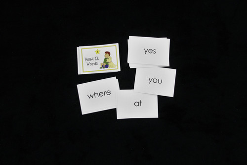 Target Word Flashcards: Levels 1-3 | Friends on the Block