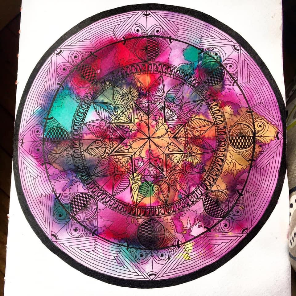 Zentangle , Mandala , Zendala ...
