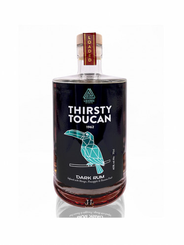 70cl Thirsty Toucan Mango Pineapple & Passion Fruit Dark Rum | Loaded Rum