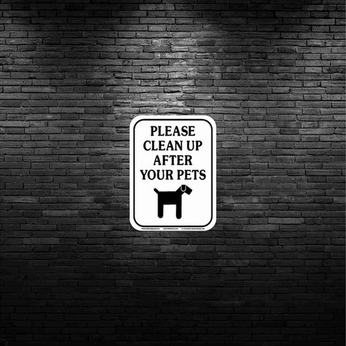CLEAN UP AFTER YOUR PETS | C P Richards Signs