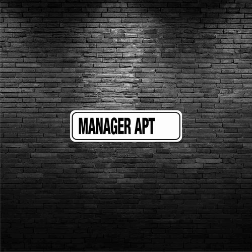 MANAGER'S APT. SIGN | C P Richards Signs