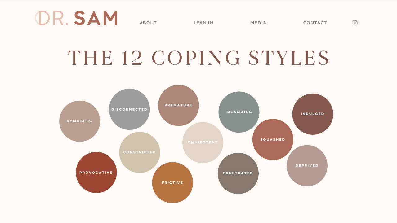 DR. SAM | The 12 Coping Styles