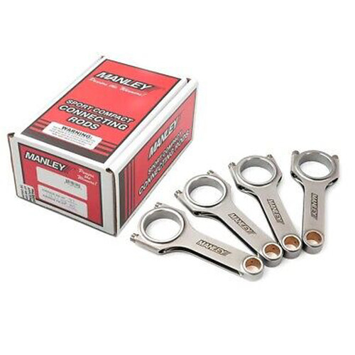 Manley Performance Rod Set - Forged H Beams EJ20 EJ25 - 14024-4 | Subaru