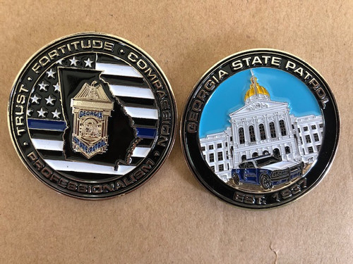 GSP Hat Badge Challenge Coin | gsphistoricalsociety