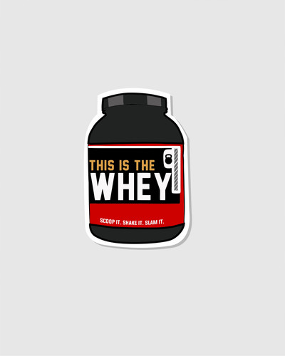 Sticker | This is the Whey | Avanfit Tienda