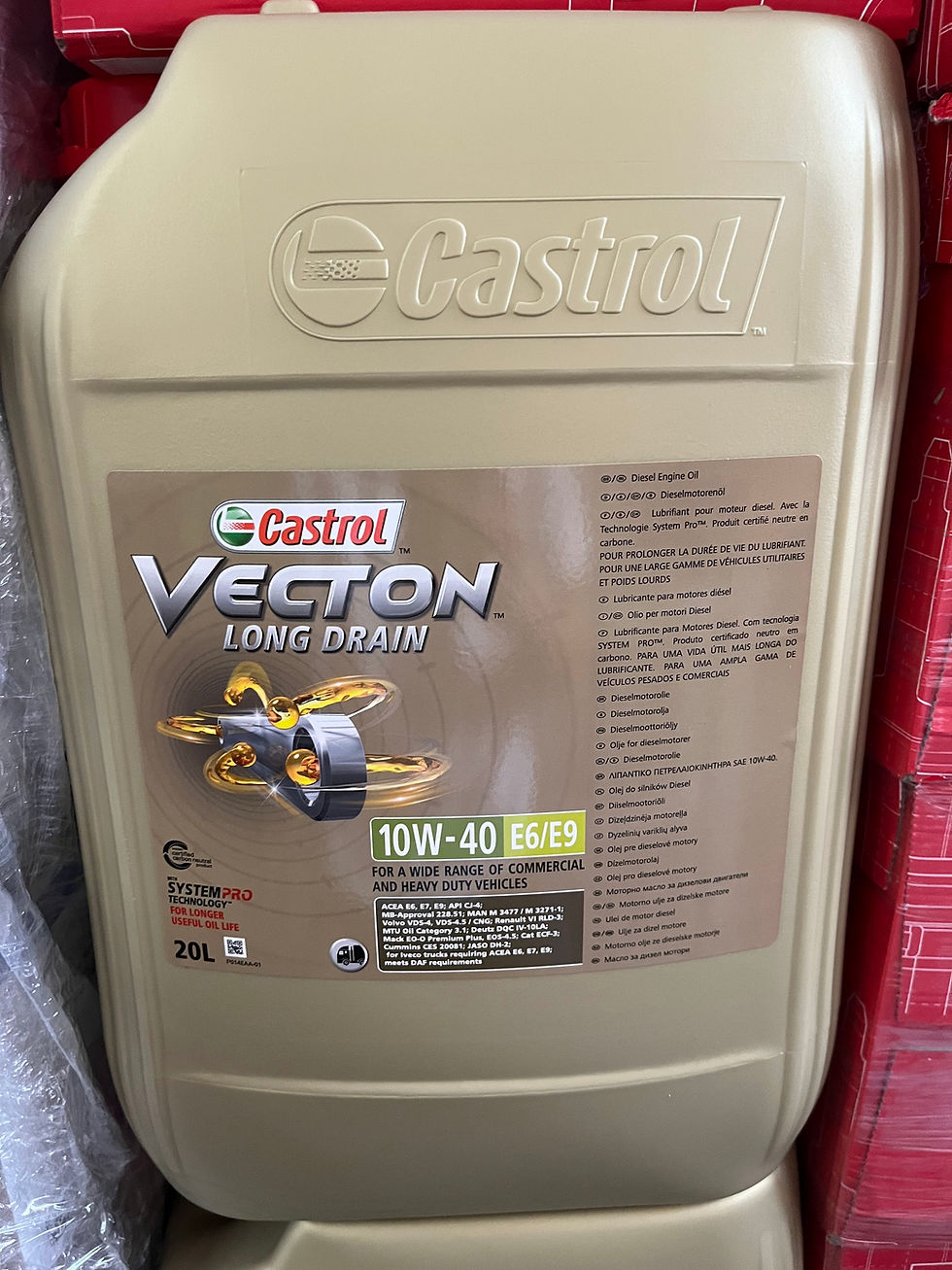 Castrol Vecton Long Drain 10W40 E6/E9 20L | Mallbike