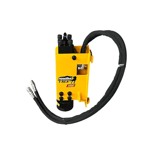 350E T-Rex Fork Rail Mounted Montana Post Driver - Stout | Skidgear
