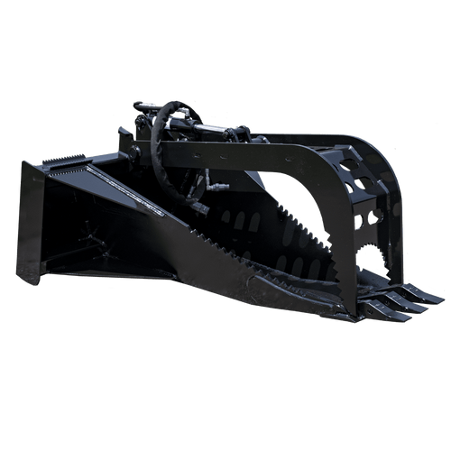 Stump Bucket with Grapple - Prime | Skidgear