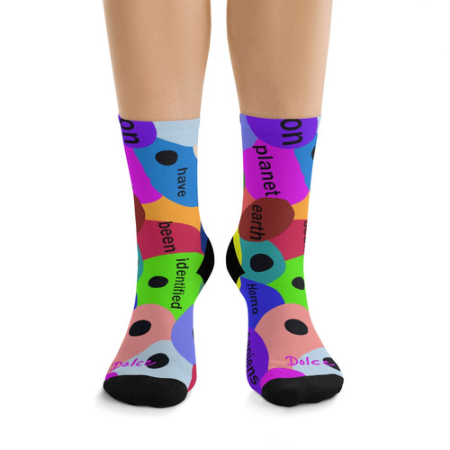 Paula's Proverbs Homo Sapien Polka Dot Socks | PAULA SWEET