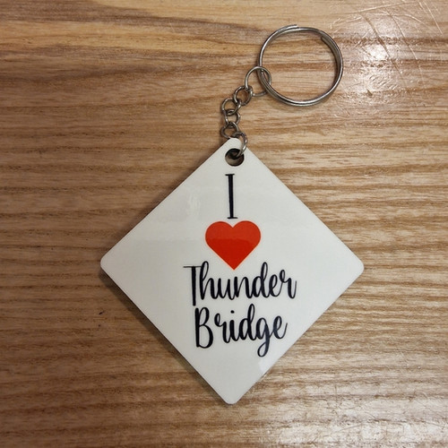 Thunder Bridge Keyring | Handmade In Huds