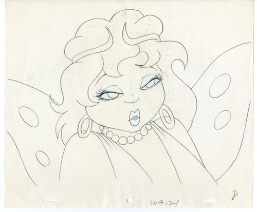 ELINORE ANIMATION DRAWING #8 | Bakshi Film Studios