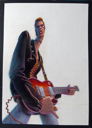 American Pop Original Art - Barry Jackson | Bakshi Film Studios