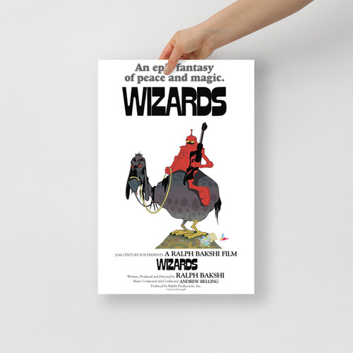 Wizards Poster | Bakshi Film Studios