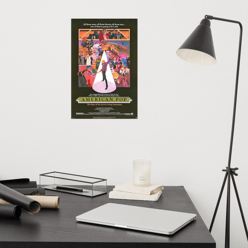 American Pop Poster | Bakshi Film Studios