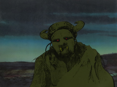 LOTR - ORCS ANIMATION CEL MA #41 | Bakshi Film Studios