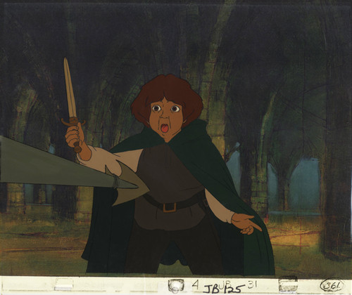 FRODO IN MINES OF MORIA FACING THE ORCS | Bakshi Film Studios