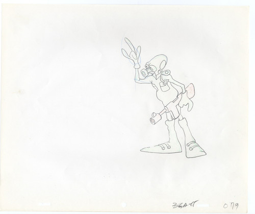 FRITZ ANIMATION DRAWING #79 | Bakshi Film Studios
