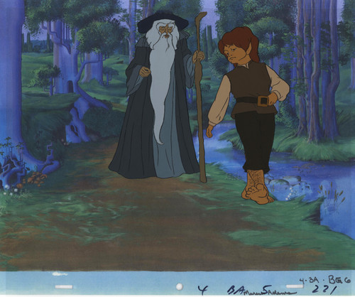 GANDALF AND FRODO WALKING IN THE SHIRE | Bakshi Film Studios