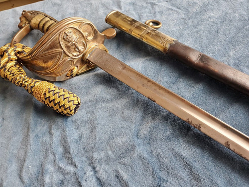 Wilkinson Royal Navy Naval Officers Ceremonial Sword and scabbard ...