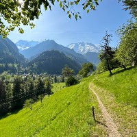 Saint-Gervais to Les Contamines Hiking & Trail Running Trail - Chamonix360