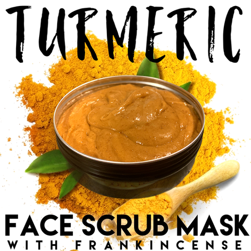 Turmeric Face Scrub Mask | Ostara Acres