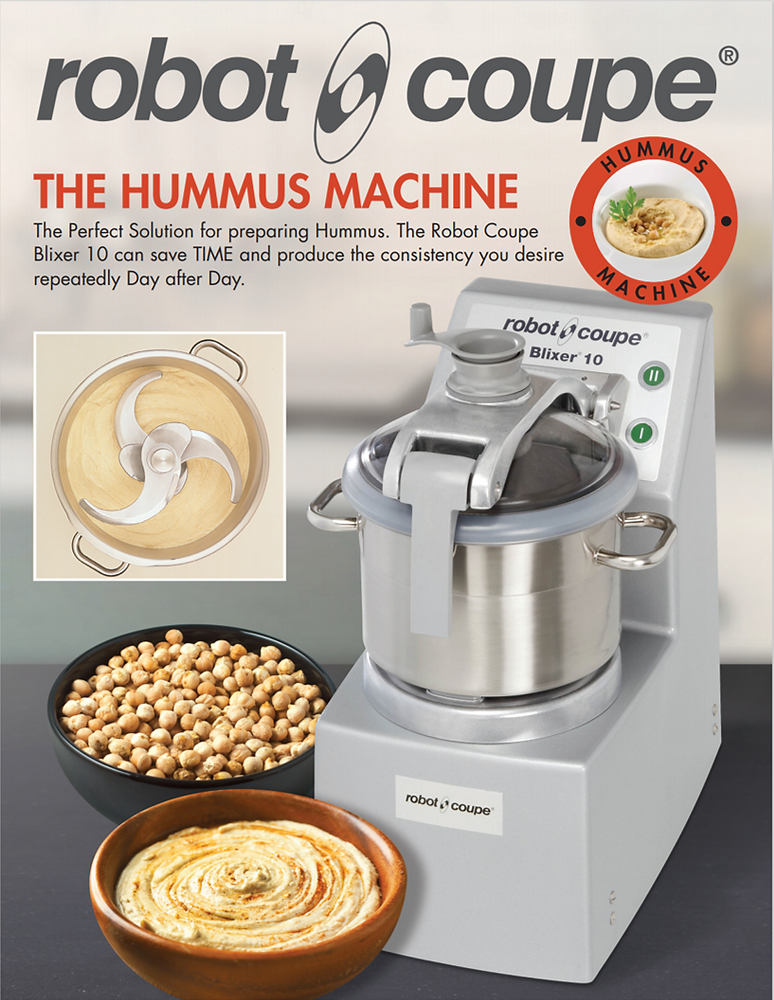 Choosing the Right Machine for the Job - Robot Coupe Hummus